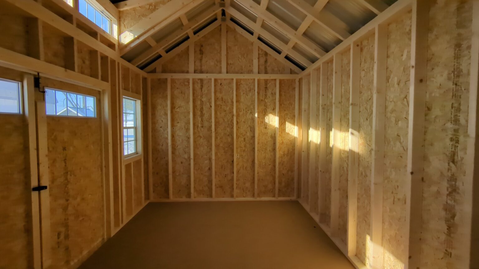 10x16 Premium A-Frame - Yoder's Quality Barns