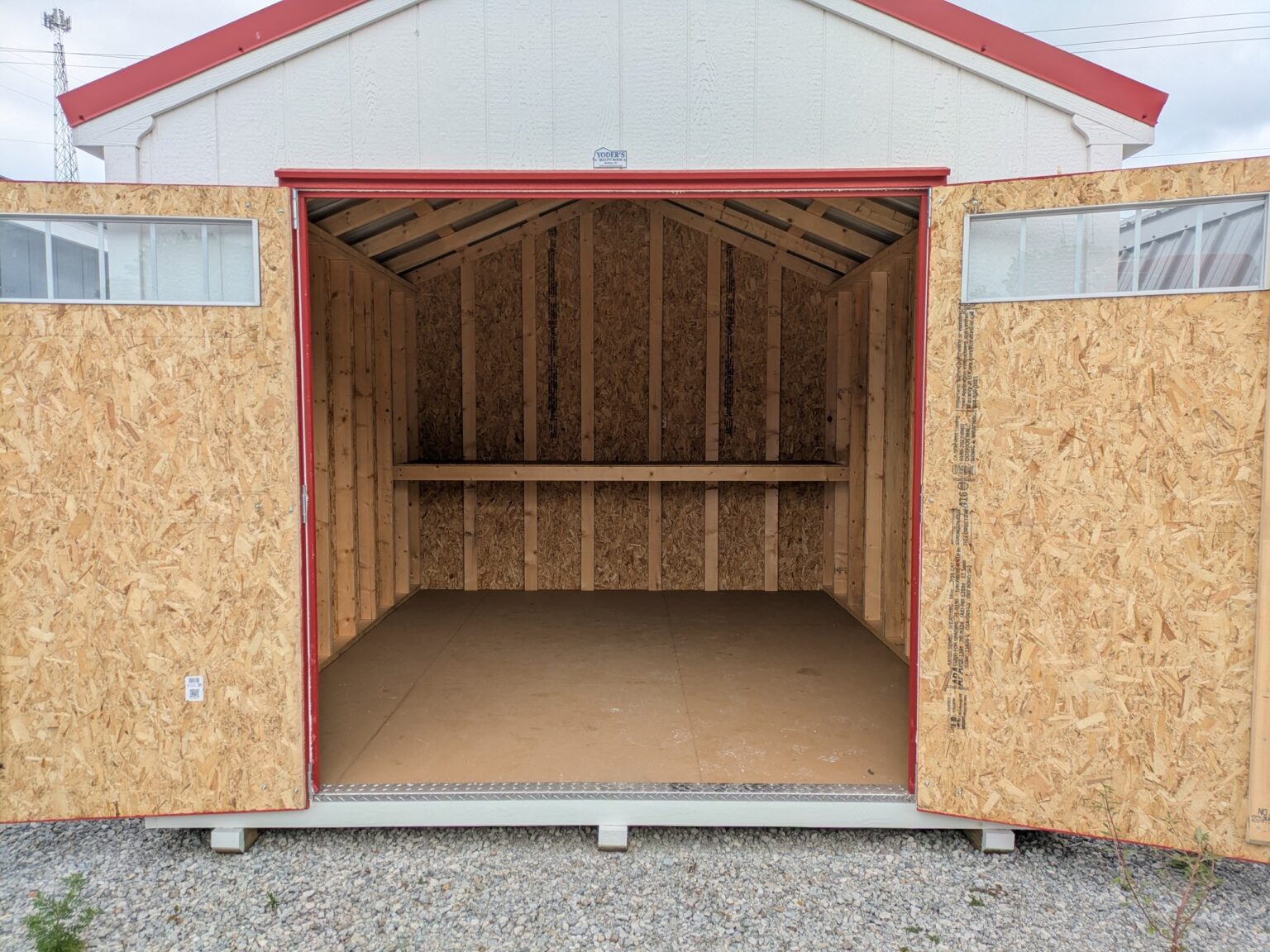 10x12 A-frame - Yoder's Quality Barns