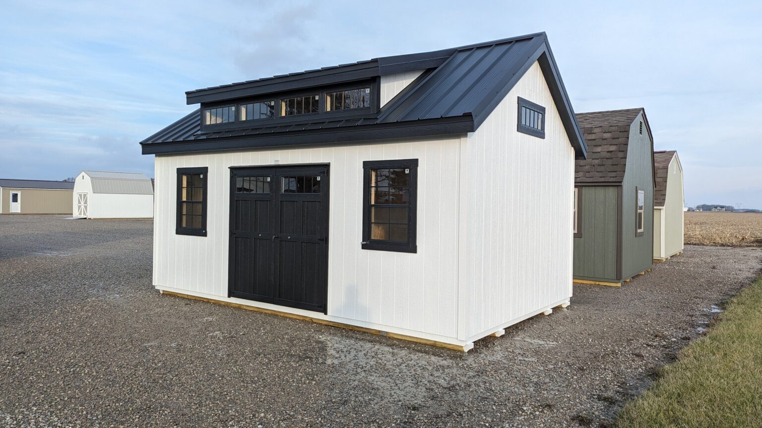 12 x 20 Premium A-Frame - Yoder's Quality Barns