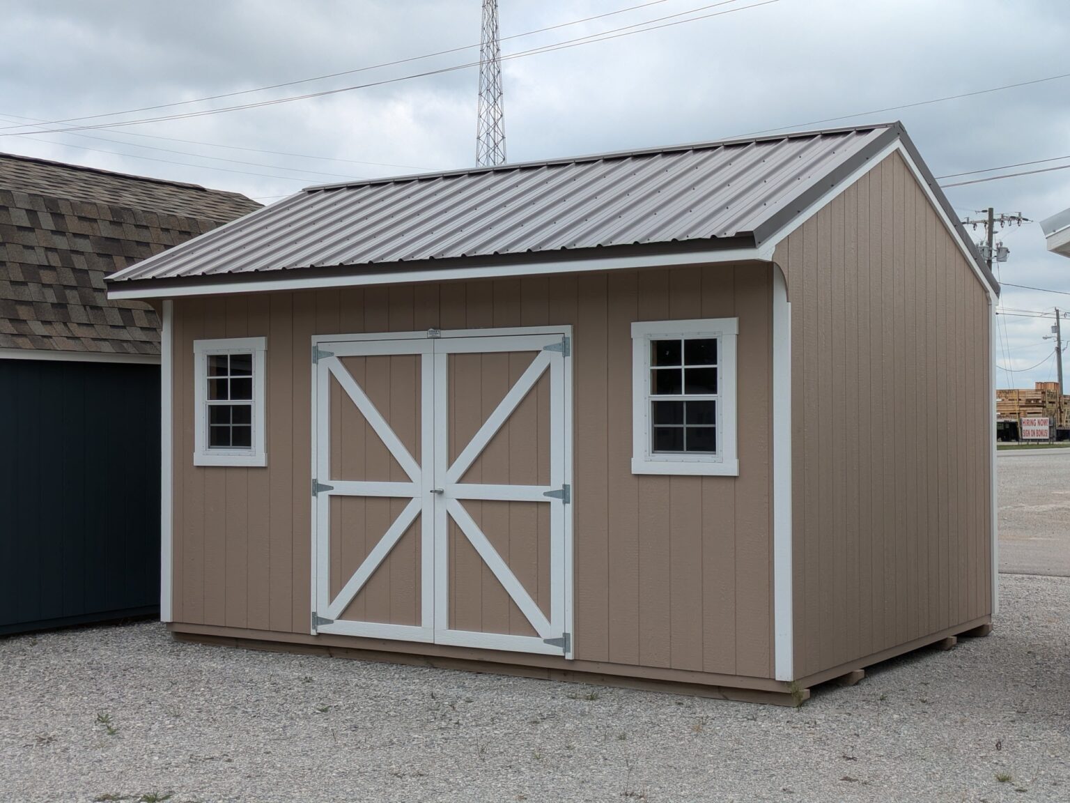 12x16 Cottage - Yoder's Quality Barns