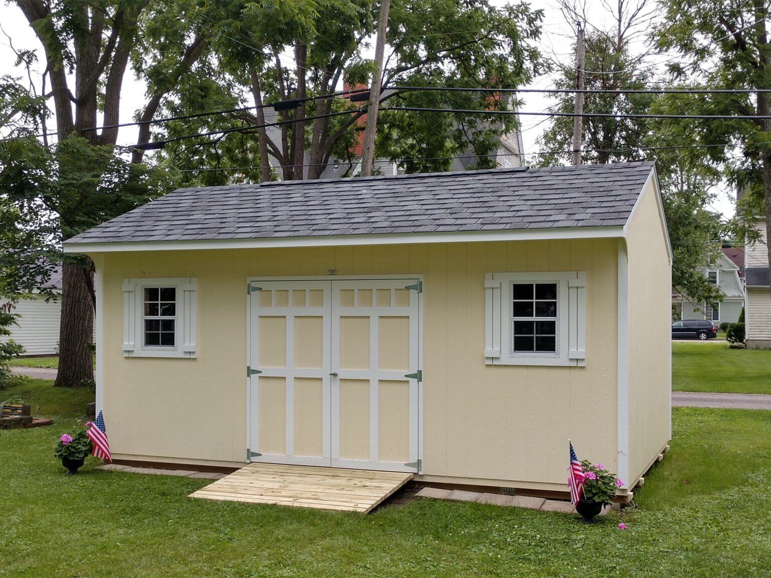 The Cottage Style Shed - Yoder's Quality Barns - Storage Sheds in IN
