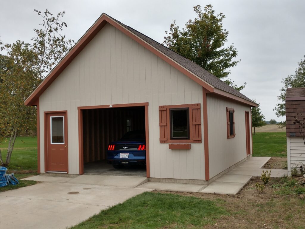 Permanent Detached Garages - Yoder's Quality Barns