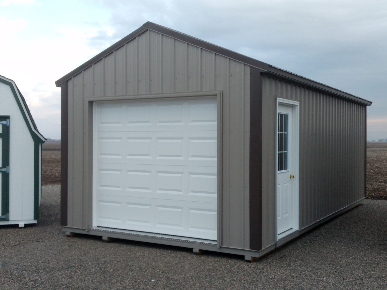 12x24 Garage - Yoder's Quality Barns