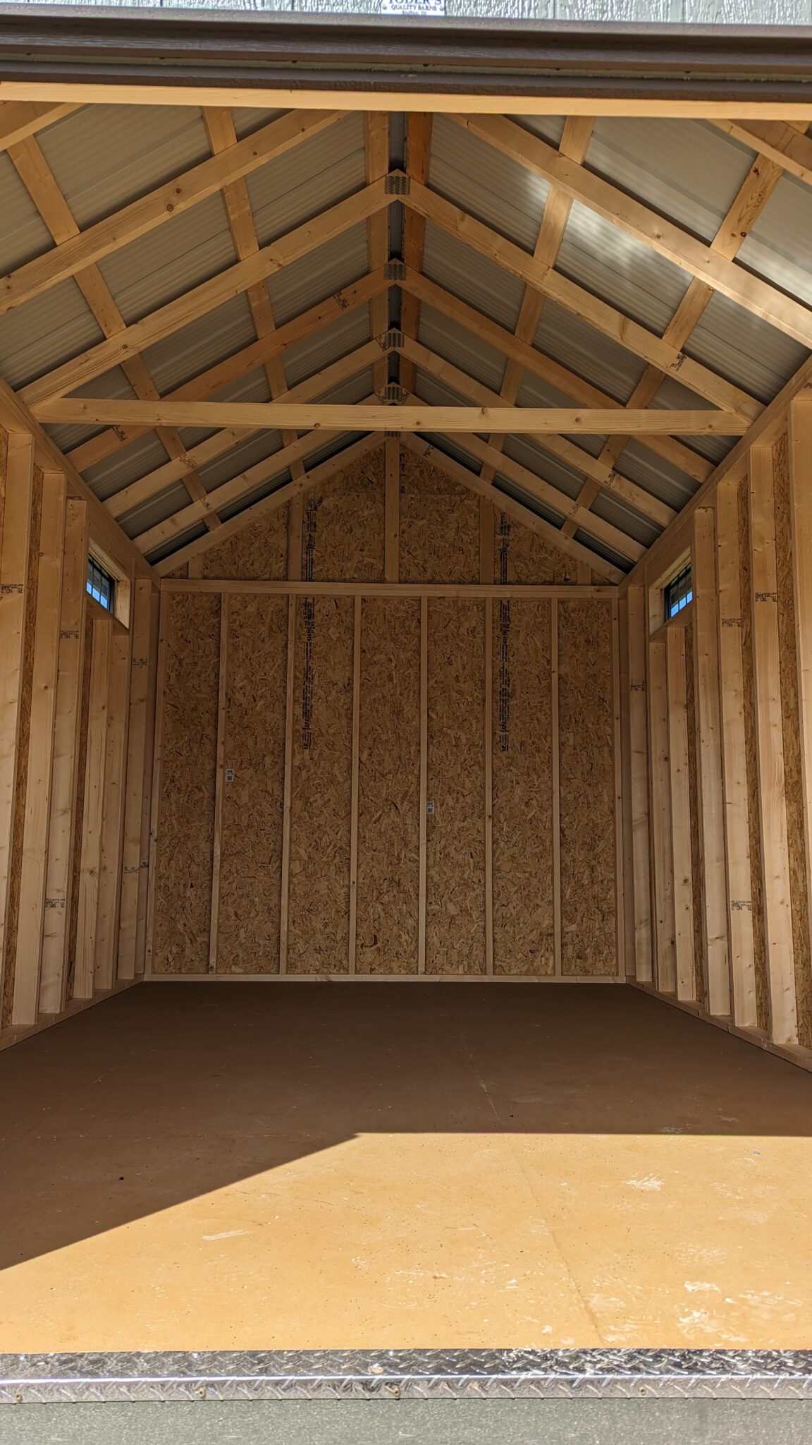 10x16 Premium A-frame - Yoder's Quality Barns