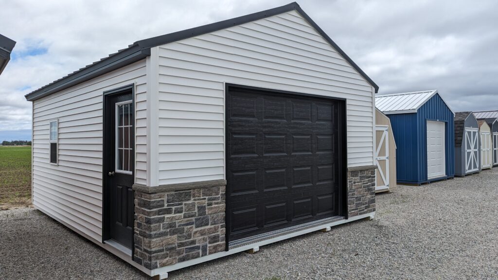 16x20 Garage - Yoder's Quality Barns