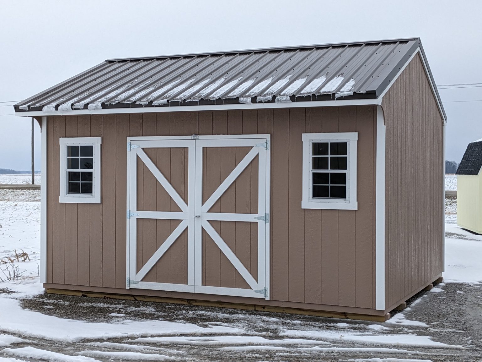 12x16 Cottage - Yoder's Quality Barns