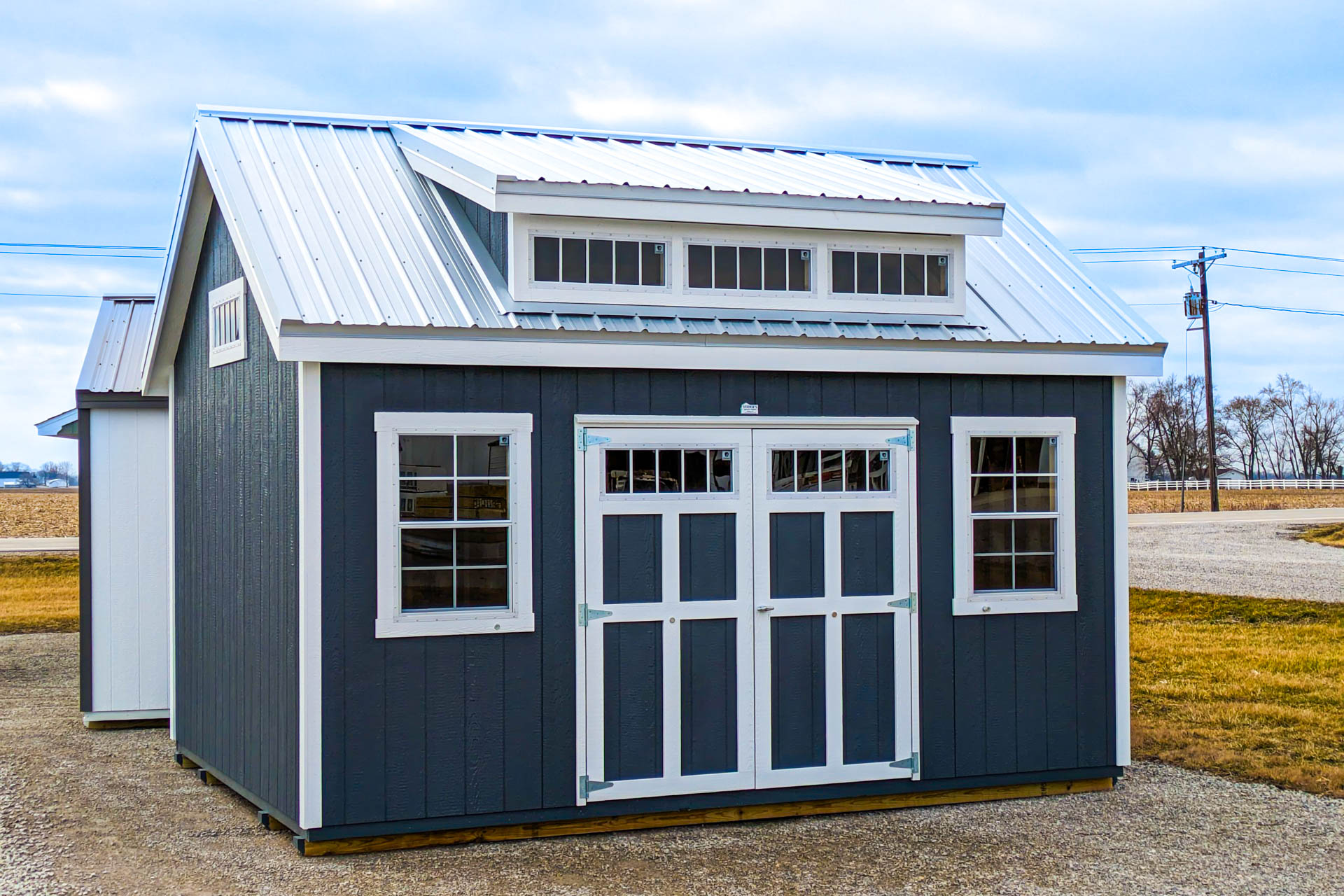 Premium A-Frame Shed | Sheds For Sale Near Fort Wayne, IN | Yoder's ...